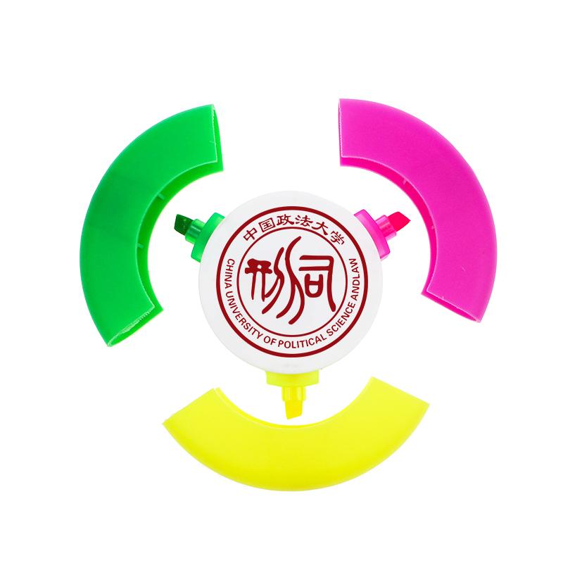 Round Tri-Color Highlighters – Colornet Printing Technology