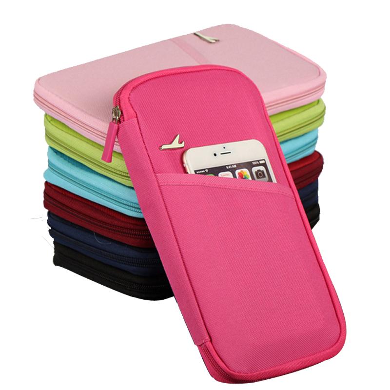 Travel Document Pouch With Internal Mesh Compartments – Colornet ...