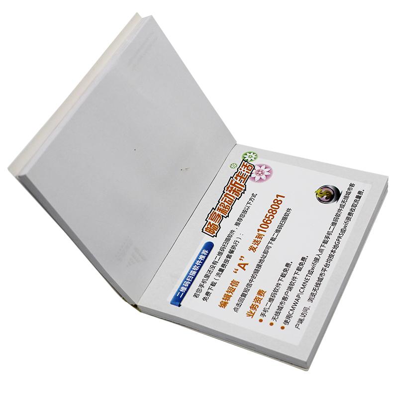Rectangular Sticky Notepad Booklet – Colornet Printing Technology